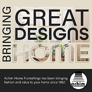 Cordless Veranda Vinyl Roll-Up Blind - 72 Inch Length, 48 Inch Width, Quarter Inch Vinyl Slats - Cocoa/Almond - Soft Light Filtering Horizontal Windows Blinds for Indoors by Achim Home Decor