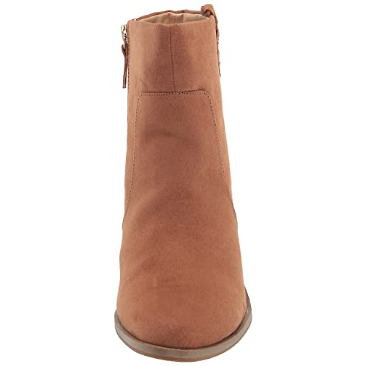 Dr. Scholl's Shoes Women's Mirage Mid Shaft Boots Calf, Chipmunk Brown Fabric, 8