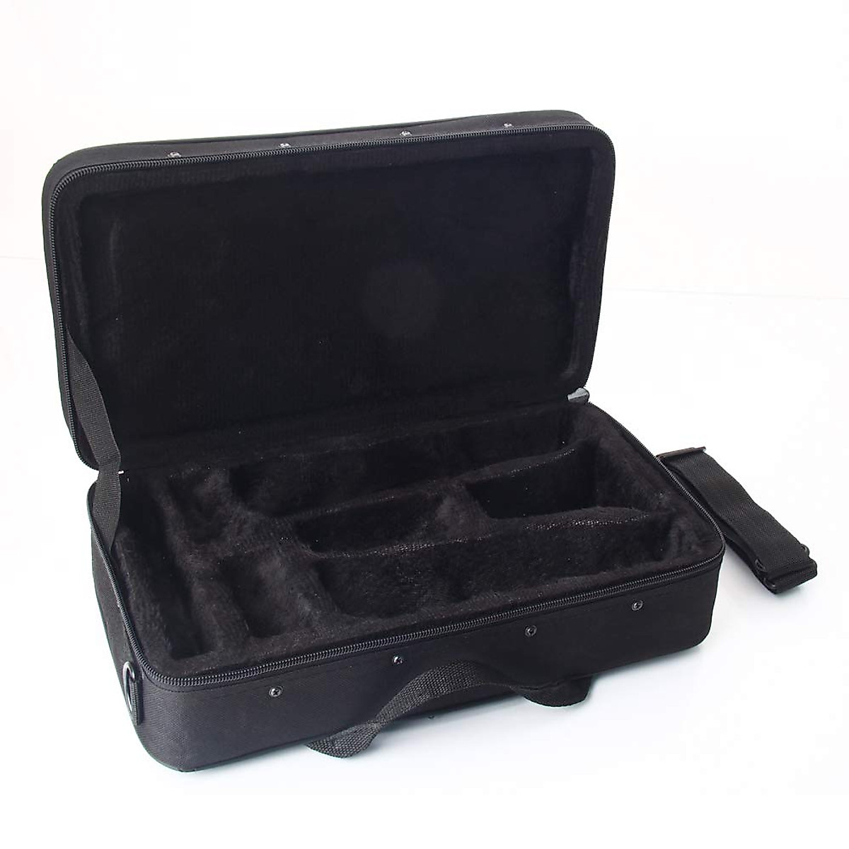 Clarinet Case Bag,Portable Lightweight Square Messenger Case for Clarinet,Black