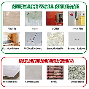 YihuiDurable 10 Pack of Non-Perforated 3m Hooks Adhesive Hooks Colorful Mini Cute Small Wall Bathroom Kitchen Waterproof Hooks (Blue+Yellow)