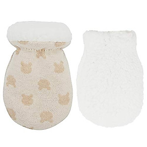 Newborn Mitten Gloves No Scratch Mittens Winter Warm Cotton Glove for Baby Boys Girls 0-12 Months Color Set 6