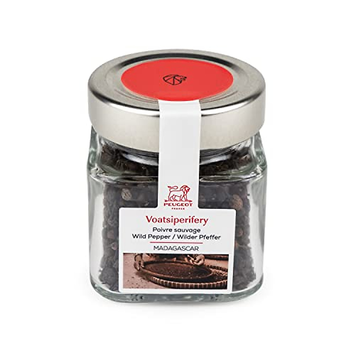 Peugeot Madagascar-55g Voatsiperifery Spice Cube-Wild Pepper Madagascar, 55g, Clear