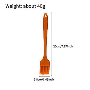 Pastry Brush,Silicone Basting Brush, Brush Use for Cooking,Kitchen,BBQ,Pastry,Basting,Outdoor,Oil, Perfect Barbecue Tool and Kitchen Accessory