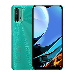 Xiaomi Redmi 9T 4G LTE GSM Volte Factory Unlocked 64GB / 4GB Ram Quad Camera 48MP Global (At&t Tmobile Metro Latin Europe) 6.53 inch (NO VERIZON/Boost) (Carbon Grey) (Ocean Green)