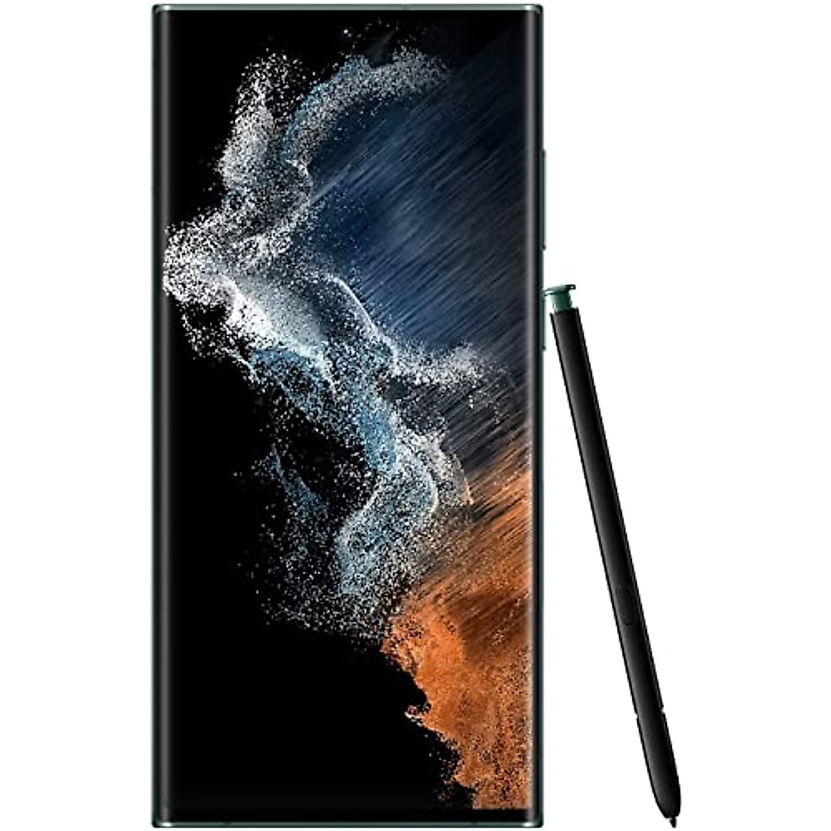 SAMSUNG Galaxy S22 Ultra Smartphone, Android Cell Phone, 128GB, 8K Camera & Video, Brightest Display, S Pen, Long Battery Life, Fast 4nm Processor - T-Mobile (Renewed) (Green)