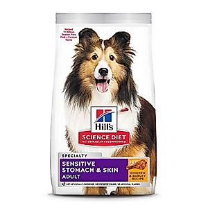 Hill's Science Diet Dry Dog Food, Adult, Sensitive Stomach & Skin, Chicken Recipe, 30 Lb Bag