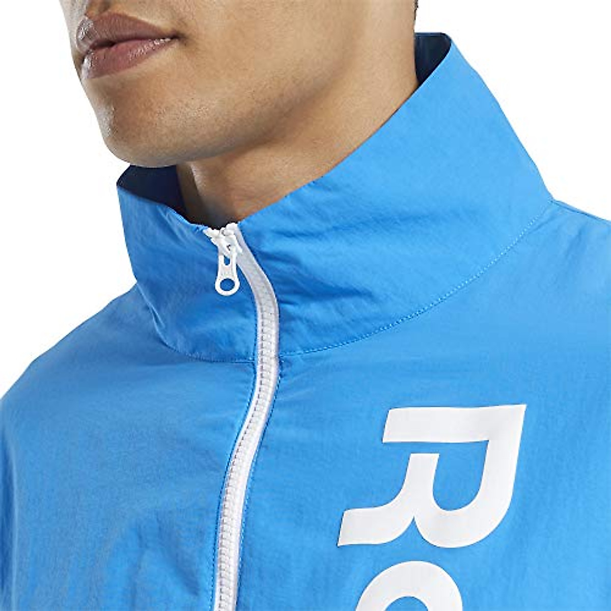 Reebok Training Essentials Linear Logo Full Zip Jacket, Horizon Blue, S