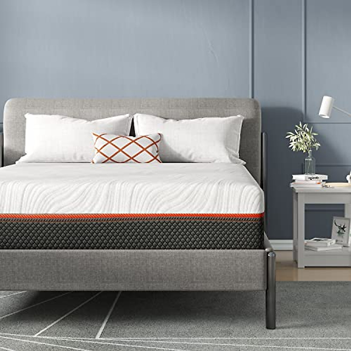 Sweetnight Queen Mattress, 12 Inch Memory Foam Hybrid Mattress in a Box, Innerspring Mattress for Soundly Sleep, Queen Mattress