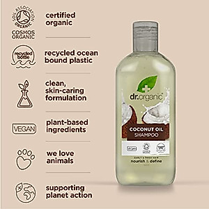 Organic Doctor Organic Virgin Coconut Oil Shampoo, 9 fl.oz.
