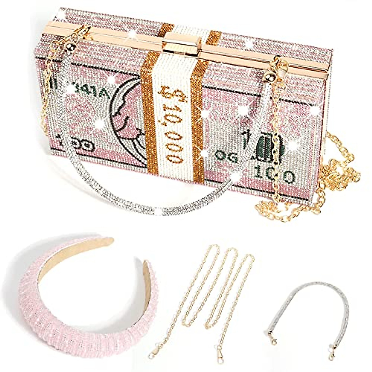 Custom Women bling diamond party skull handbag hand rhinestone Pumpkin ice cream clutch Butterfly owl Swan purse evening bags Flower Basket