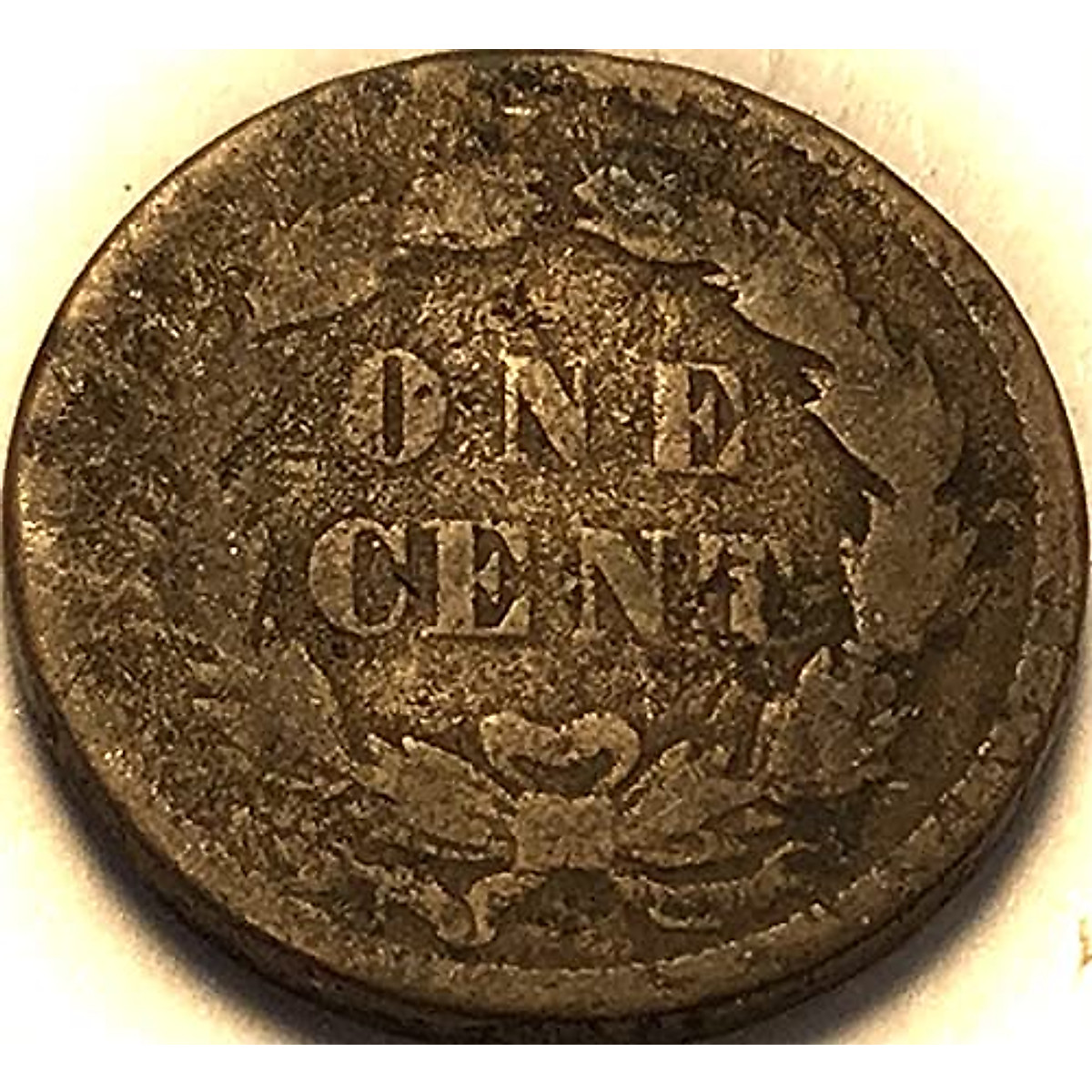 1859 P Indian head Penny Seller About Good
