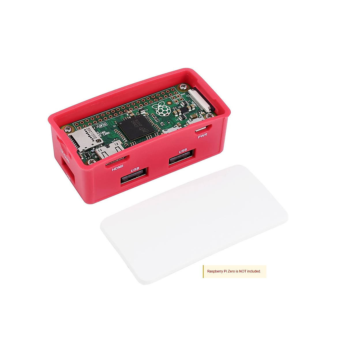 Waveshare USB HUB Box for Raspberry Pi Zero Series 4X USB 2.0 Ports Suitable for Raspberry Pi Zero Series