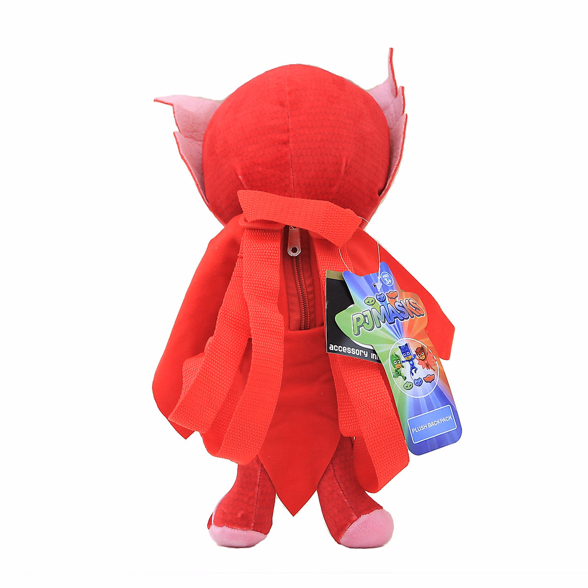 Disney 14" PJ Masks Stuffed Animals Backpack Plush Doll 1Pc Red Color NEW