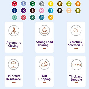 Simplelisa Code V Trash Bags Compatible with Code V Custom Fit Drawstring Trash Bags | 200 Count (Pack of 1) | 1.2 Mil | Heavy Duty White Garbage Liners 4.2-4.8 Gallon / 16-18 Liter