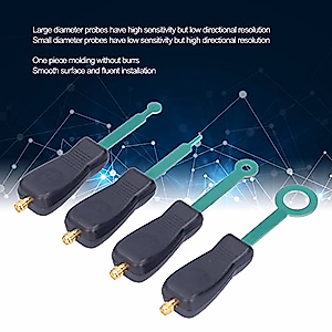 Kadimendium 4Pcs Near Field Probe EMI EMC Pre Certified Magnetic Field Test Tool Magnetic Field Probes Set 30MHz‑3GHz KCR20B Magnetic Field Antenna