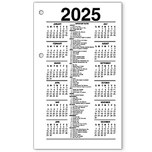 AT-A-GLANCE 2023 Daily Desk Calendar Refill, 3-1/2" x 6", Loose Leaf, Recycled (E717R50)