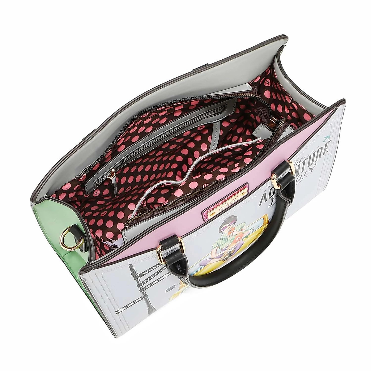 FUN BEGINS 3 PIECE SET (HANDBAG, CROSSBODY, WALLET)