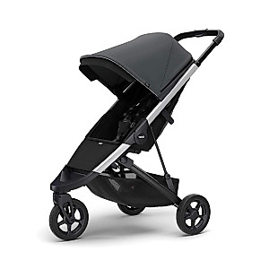 Thule Spring Stroller - Compact Baby Stroller Perfect for Everyday Use - Features 5-Point Harness, Lightweight and Compact Design, Vented Canopy with See-Through Mesh