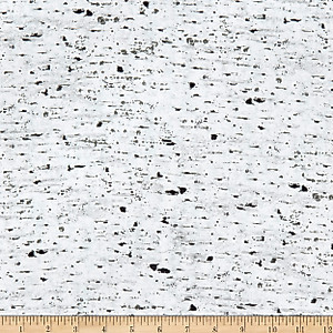 Timeless Treasures Digital Mountain Air Birch Tree Texture Natural, Fabric by The Yard