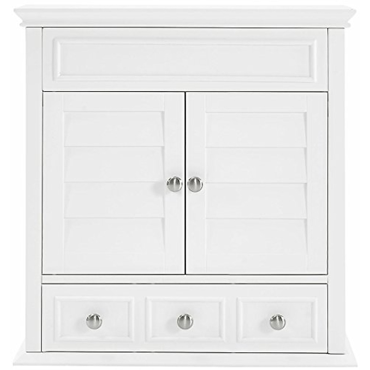 Crosley Furniture Lydia Bathroom Wall Cabinet, White