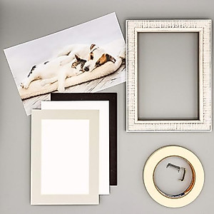 24x36 Grey Mat for 20x30 Photo - Precut Grey Picture Matboard for Frames Measuring 24 x 36 Inches - Bevel Cut Matte to Display Art Measuring 20 x 30 Inches - Acid Free ONE MAT