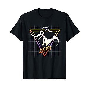 Disney Nightmare Before Christmas Zero Retro 90s T-Shirt
