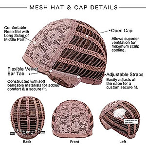 Esmee 24 Inches Long Wavy Wig Brown ombre Blonde Wigs Cosplay Party Wigs for Women Heat Resistant Fibre for Daily Party Use