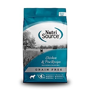 Tuffy'S Pet Food Nutrisource Grain Free Chicken Formula Dry Dog Food, 5-Pound