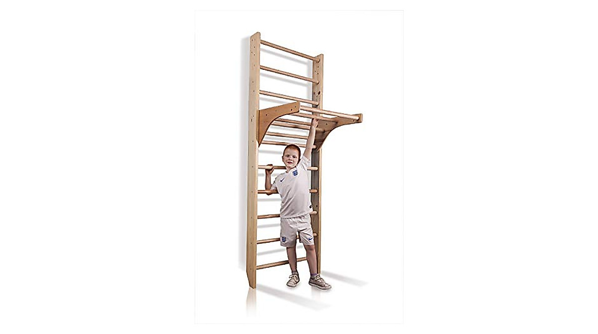 Wooden Swedish Ladder Set for Gymnastics & Therapy