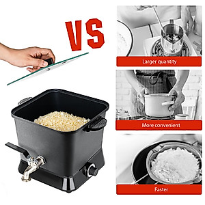 Byoowndiy Wax Melter for Candle Making, 150 oz Electric Candle Wax Melting Pot with Pour Spout and Temperature Controller