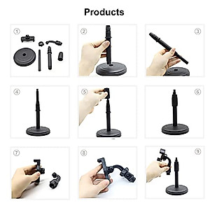 NA Slixune Adjustable Portable Desktop Phone Holder, a Must-Have Mobile Phone Tool for Lazy People