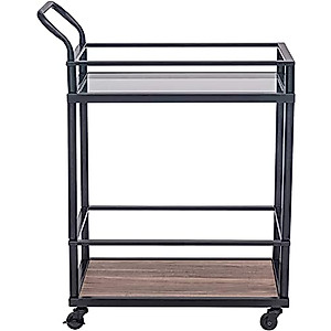 JYDQM Kitchen Trolley 3/4 Tier Bedroom Snacks Cart Bathroom Storage Rack with Wheels Househlod Standing Shelf