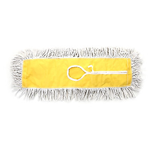 Industrial Premium Floor Dust Mop Head Refill | Commercial Cleaner Mop Head Replacement 24" (Pack of 3)