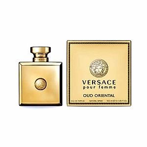 Versace Oud Pour Femme Oriental Eau de Parfum Spray 3.4 Ounce