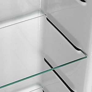 Head West Recessed Medicine Cabinets with Bathroom Mirror for Wall Infinity Eclipse Beveled Edge 16" x 30"