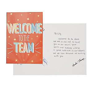Pipilo Press 36 Pack Blank Welcome to the Team Cards with Envelopes, Employee Appreciation Gifts (5 x 7 In)