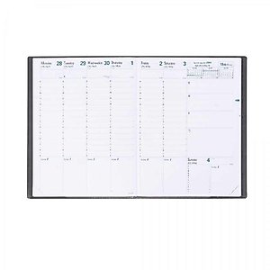 Quo Vadis Trinote Refill Weekly Planner Plain Edge Refill