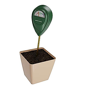 Planters' Choice Indoor Plant Moisture Meter Soil Tester - No Batteries Required : Water Sensor Hydrometer for Plants : Houseplant Care - Gardening Tools - Planting Accessories