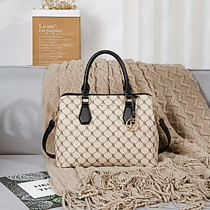 BOSTANTEN Women Leather Handbag bundle Leather Wallets for Women