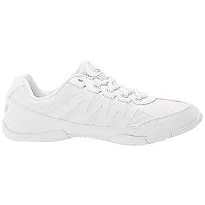 chassé Apex Cheerleading Shoes - White Cheer Shoes for Women (White, Size 7 Adult)