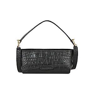 Hidesign Women's Leather Multi-Purpose Micro Crossbody Bag/Satchel