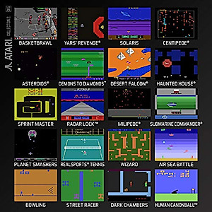 Evercade Premium Pack Includes 3 Cartridges Collections: Atari Volume 1, Interplay Volume 1 and Dataeast Volume 1 - Electronic Games
