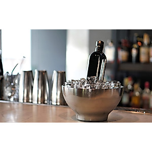 Maverick Unity Tequila Glasses and Bottle Holder on Ice, Tequila Gift Set, 6 Shot Glasses included - Tequila serving set.