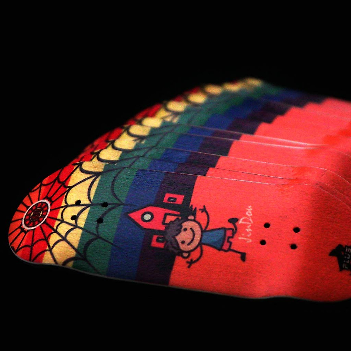 SOLDIER BAR 9.0 Fingerboards Deck (Who is This 100x34mm)