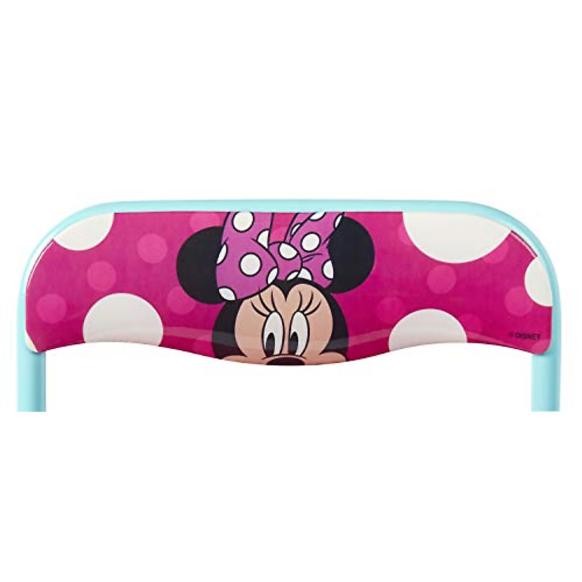 Jakks Pacific Minnie Jr Activity Table Set with One Chairs ,Teal and Red