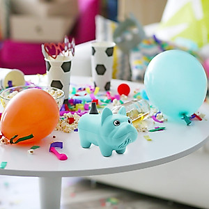 LIKEE Electric Balloon Pump Portable Balloon Inflator Air Blower with Balloon Arch &Garland Tools for Party Decoration (Green)