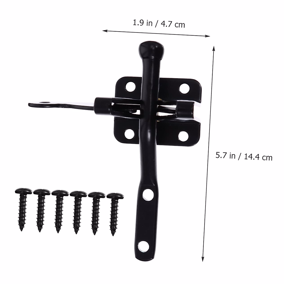 Fence Hinge Gate Latch for Wooden Fence Heavy Duty Gate Latch Fence Locks for Outdoor Gates Pool Gate Latch Gate Latches for Wooden Gates Gate Handles Fence Latches for Gates