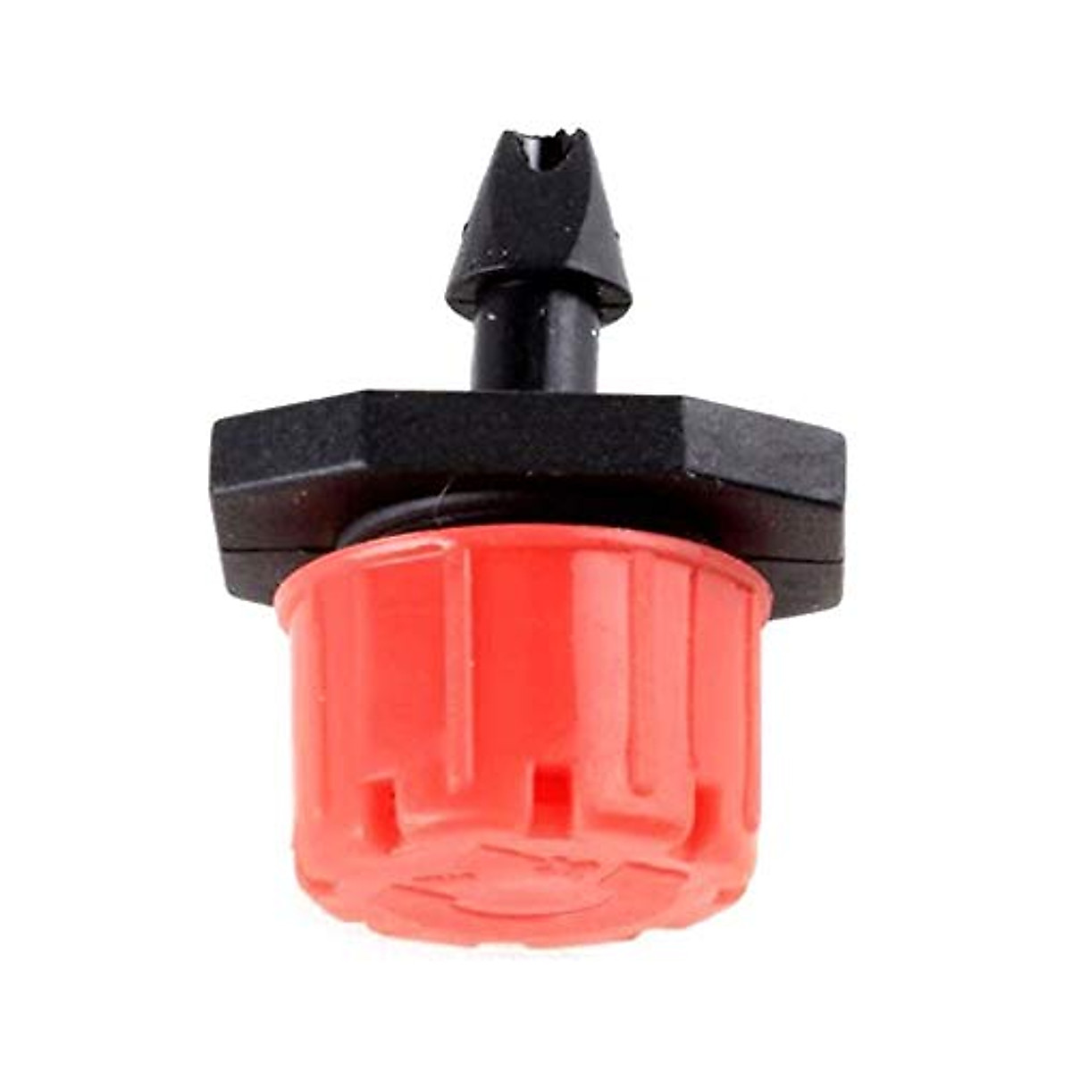 MANHONG Botanical Garden Lawn Nozzle 0-70l/H for Irrigation Sprinklers Watering Garden Watering Tools 100pcs Adjustable Dripper (Color : Red)