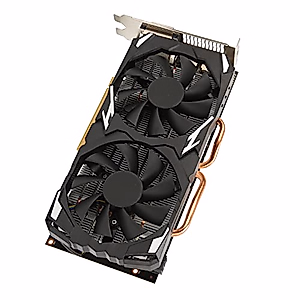 Graphics Card, RX 580 8GB GDDR5 256bit Graphics Card Support 8K 16 PCI Express 3.0, PC Gaming Graphics Card with Dual Fans