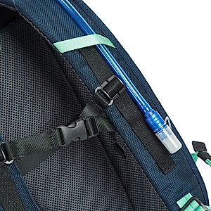 Travelon Greenlander Sustainable Anti-Theft 21L Backpack, Light Blue, 11" W x 19" H x 6.5" D